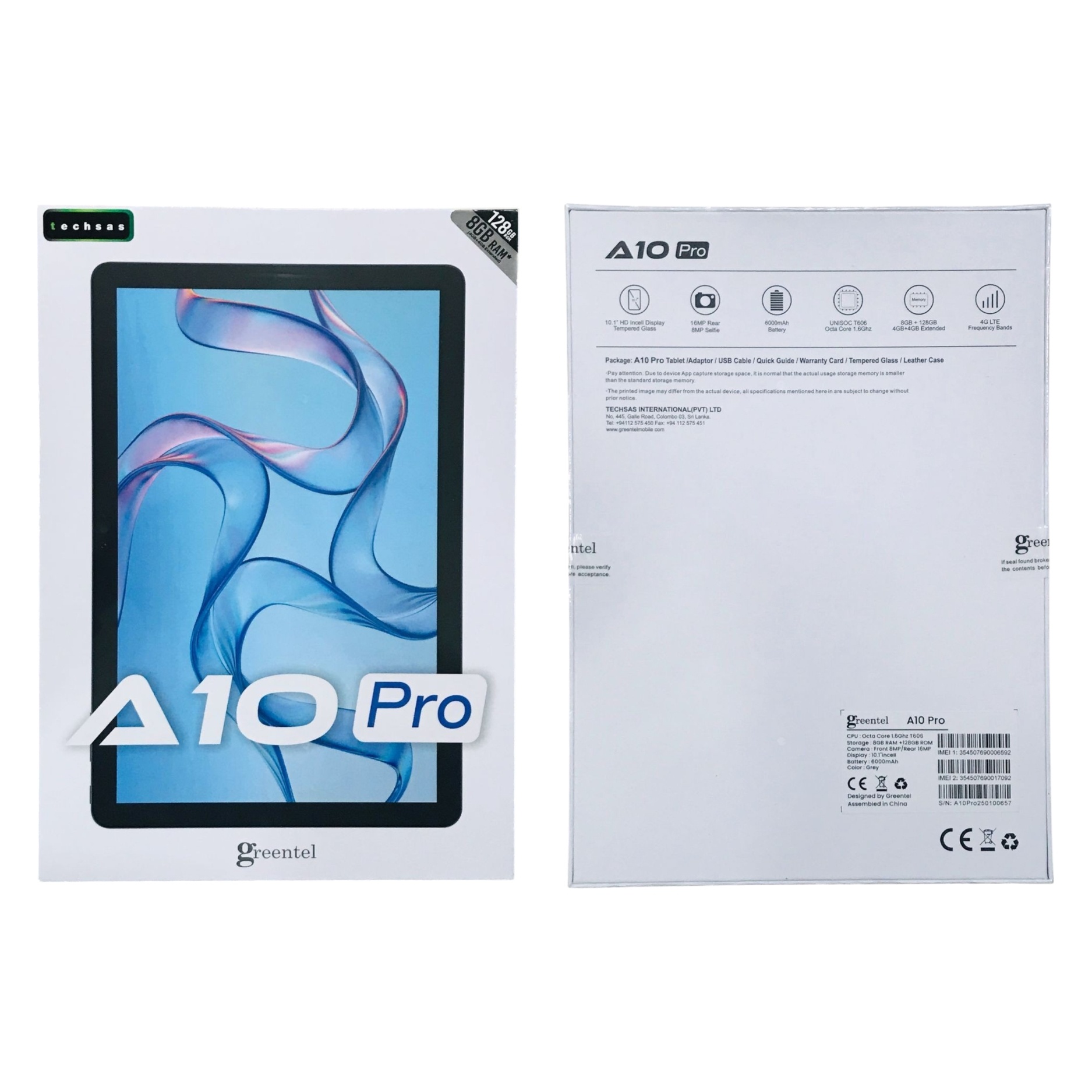Greentel A10 Pro TAB 4GB RAM 128GB MEMORY TRCSL - Buy Phonez